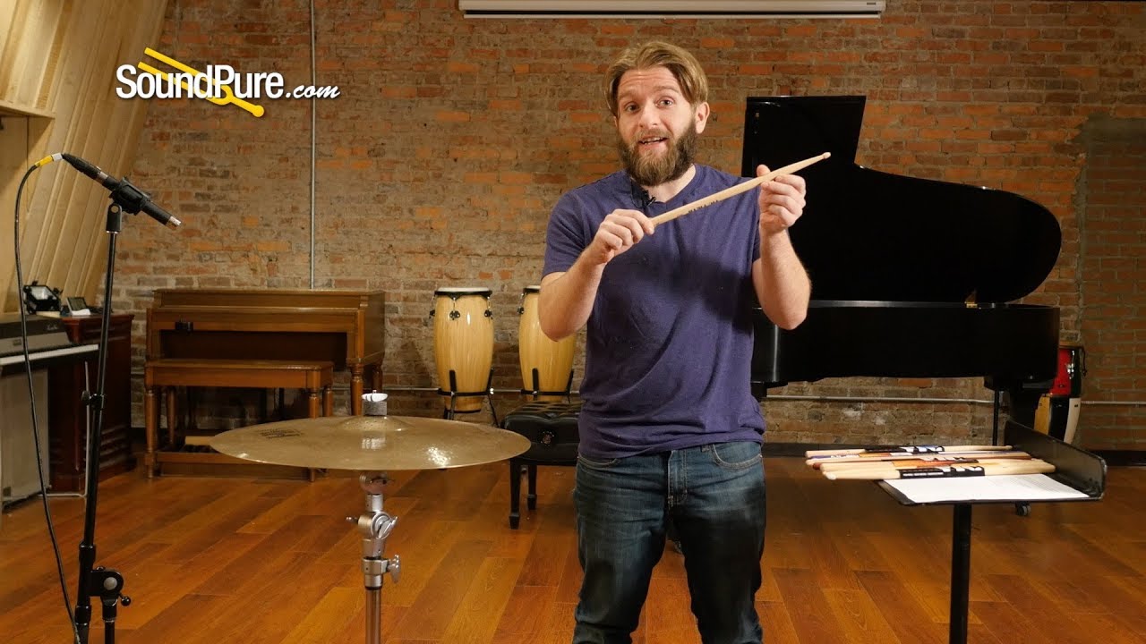 How Drumstick Tips Can Affect Your Sound - Sound Pure Gear Tip - YouTube
