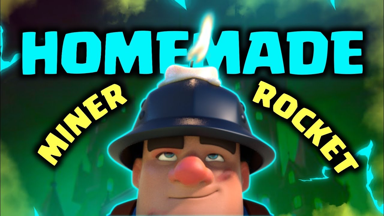 THE BEST *MINER ROCKET* DECK IN CLASH ROYALE!! - YouTube