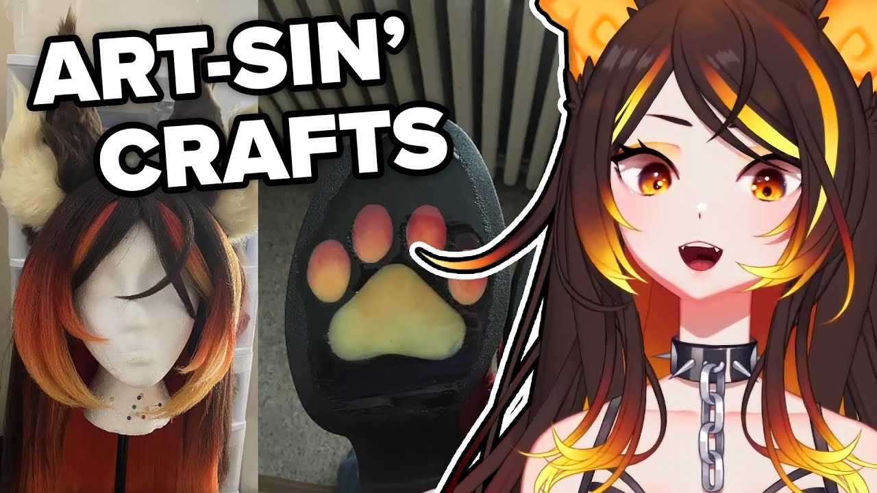 The Sinder Cosplay Episode w/ Percylove!! | ART SIN' CRAFTS - YouTube