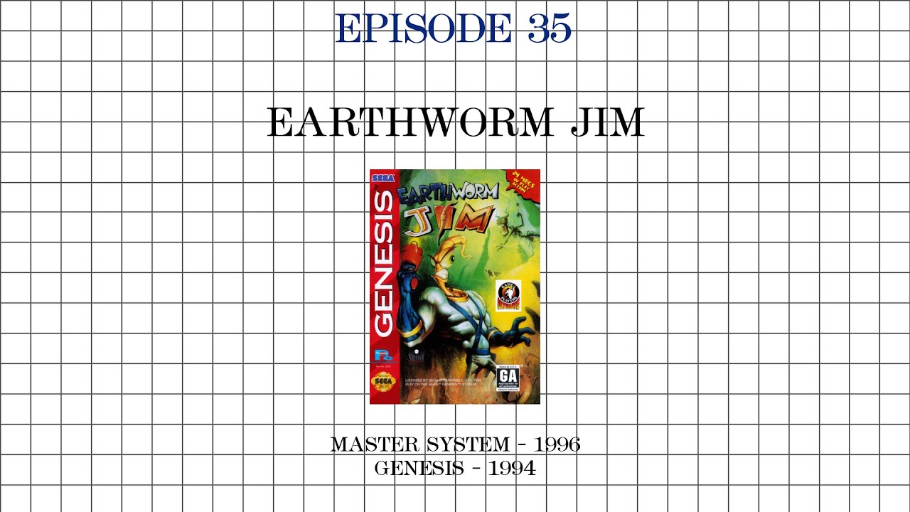 Earthworm Jim - Sega Master System Vs Genesis - YouTube