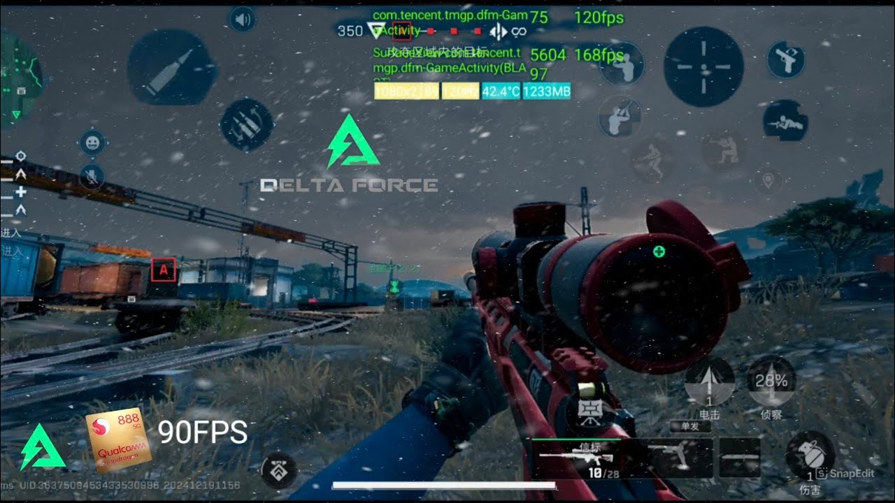 DELTA FORCE MOBILE 90FPS HD Android - YouTube