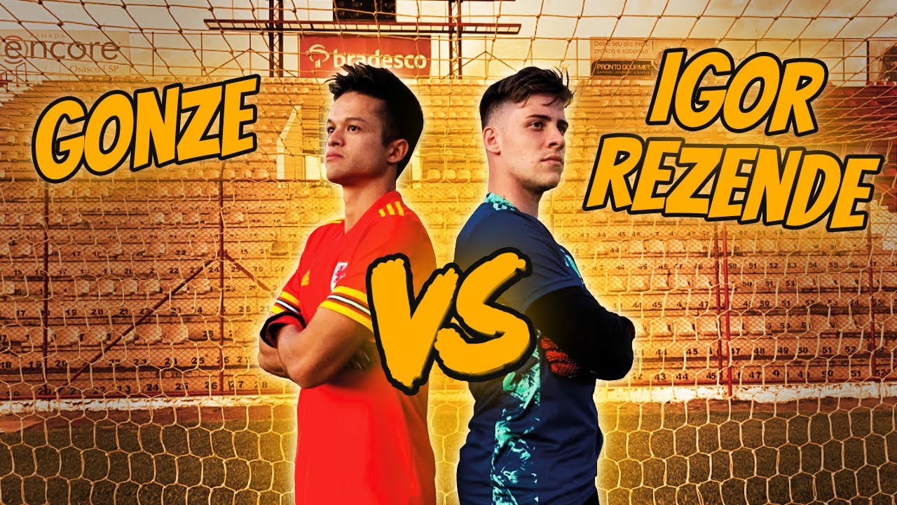 GONZE vs IGOR REZENDE #1 - MELHOR GOLEIRO DO YOUTUBE?? - YouTube