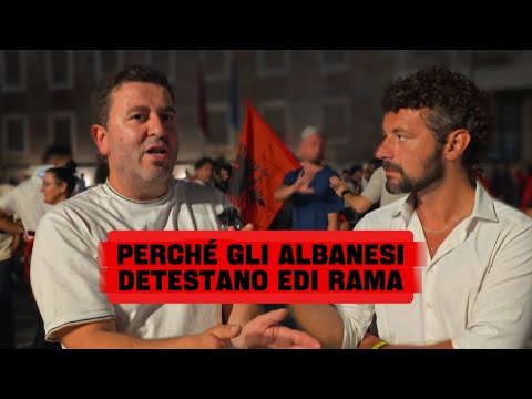 DENTRO LA PROTESTA IN ALBANIA -INTERVISTO I MANIFESTANTI