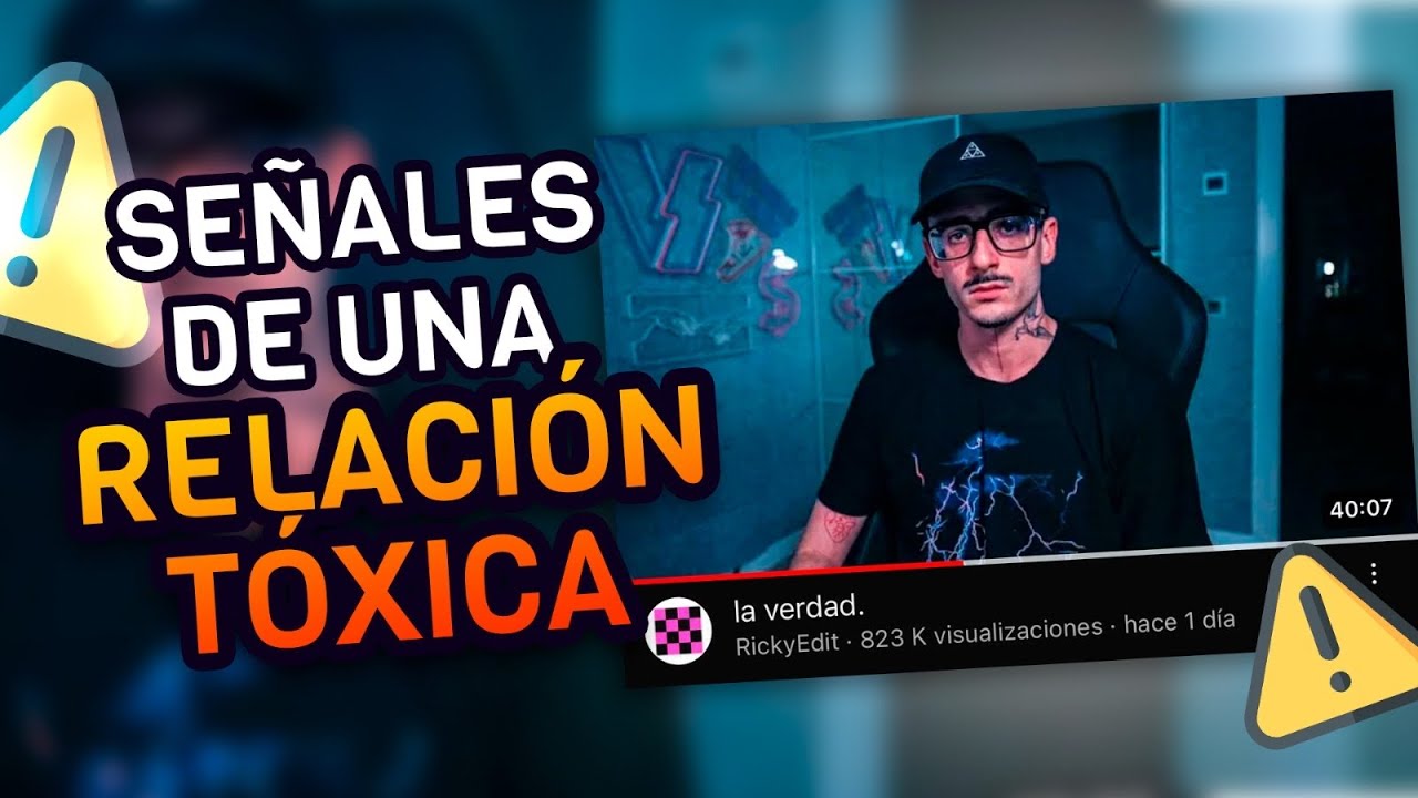 RICKY EDIT y SU RELACIÓN TÓXICA 💔 PSICÓLOGA LO ANALIZA | Señales de ...