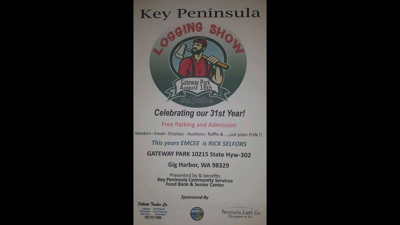 Key Peninsula Logging show Aug 18th !!! you gotta check it out. - YouTube