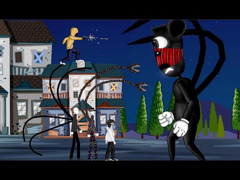 Cartoon Mouse vs SLENDER MAN, SplendorMan, Hoodie, Jeff The Killer Animation. Drawing Cartoon 2.