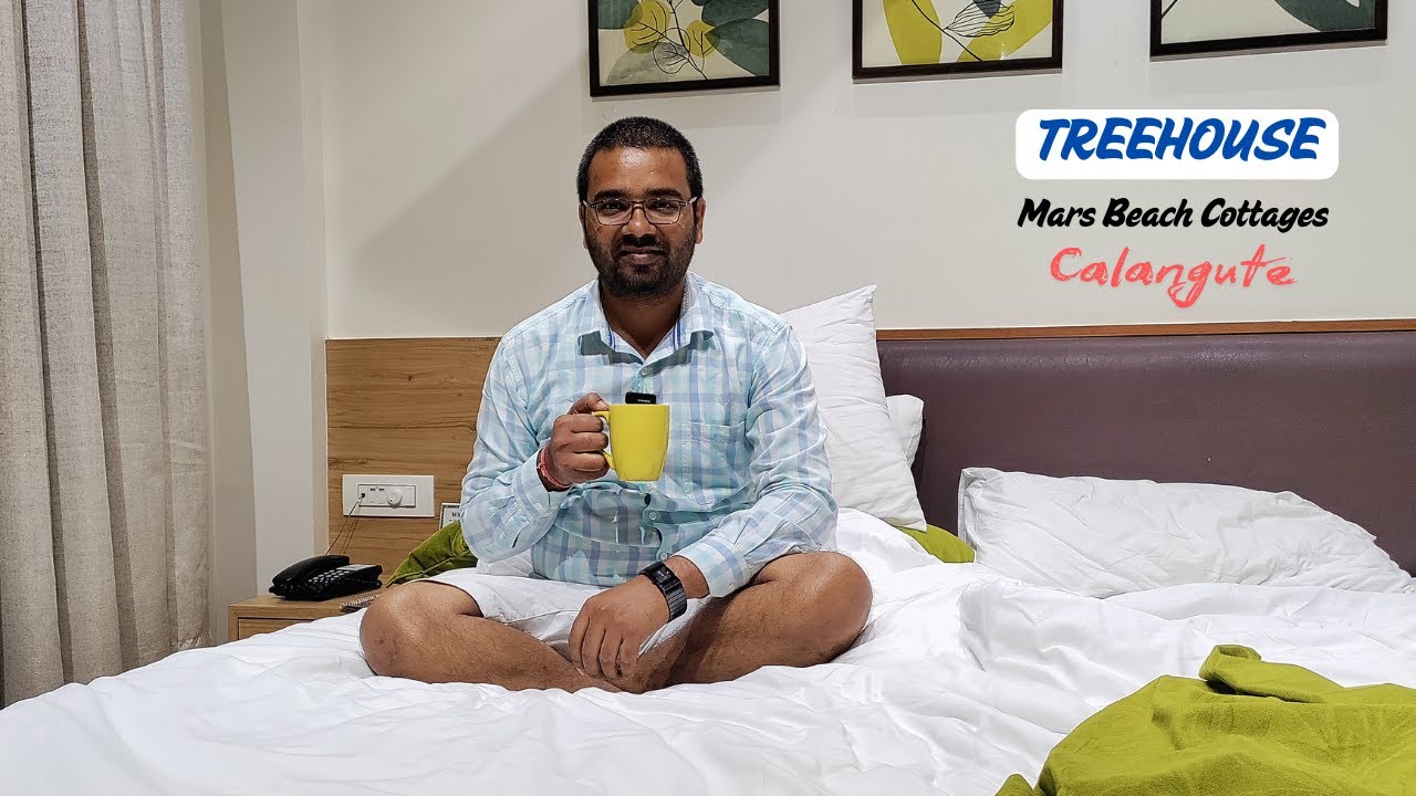 TreeHouse Mars Beach Cottage, Calangute, Goa - YouTube