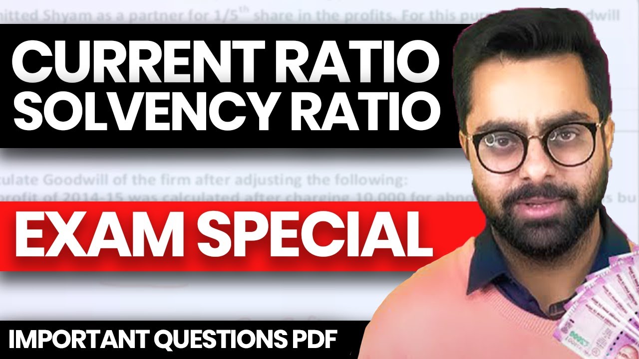 Accounting Ratios Analysis Part-1 One Shot | Accountancy | Boards Booster Series 🚀| Class 12th ...