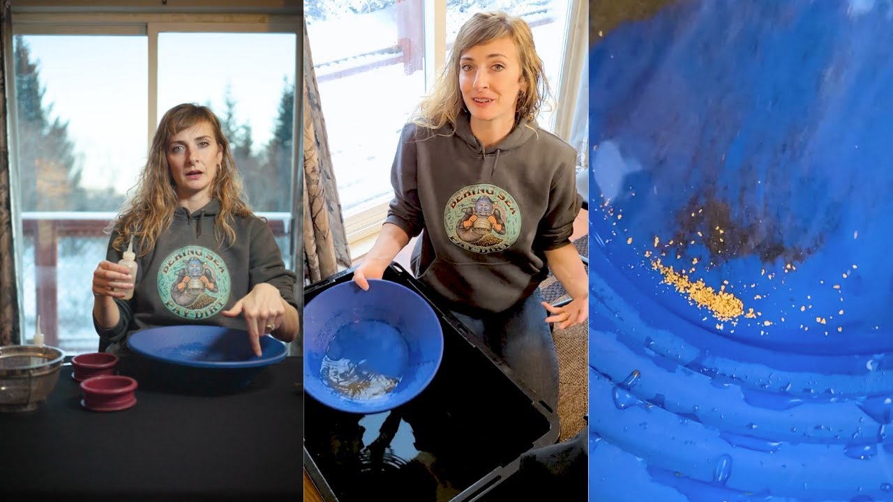 How to Pan Gold with Professional Gold Miner Emily Riedel - YouTube