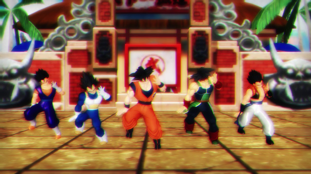 {DBZ x MMD} Big Bang - Fantastic Baby - YouTube