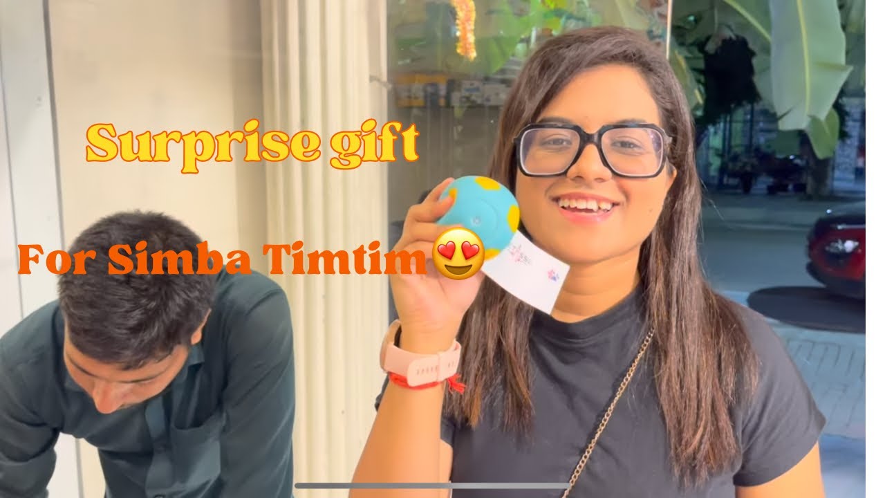 A little surprise for Simba and Timtim!! ️😅 - YouTube