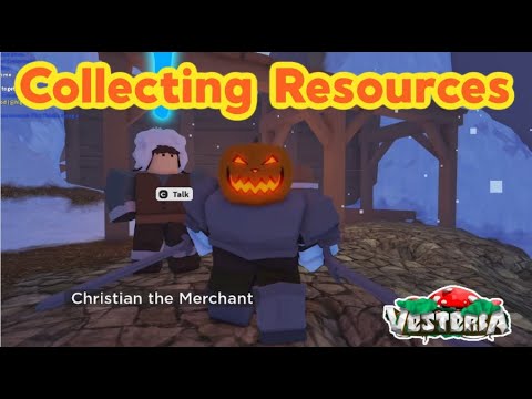 Collecting Resources Walkthrough Vesteria - YouTube
