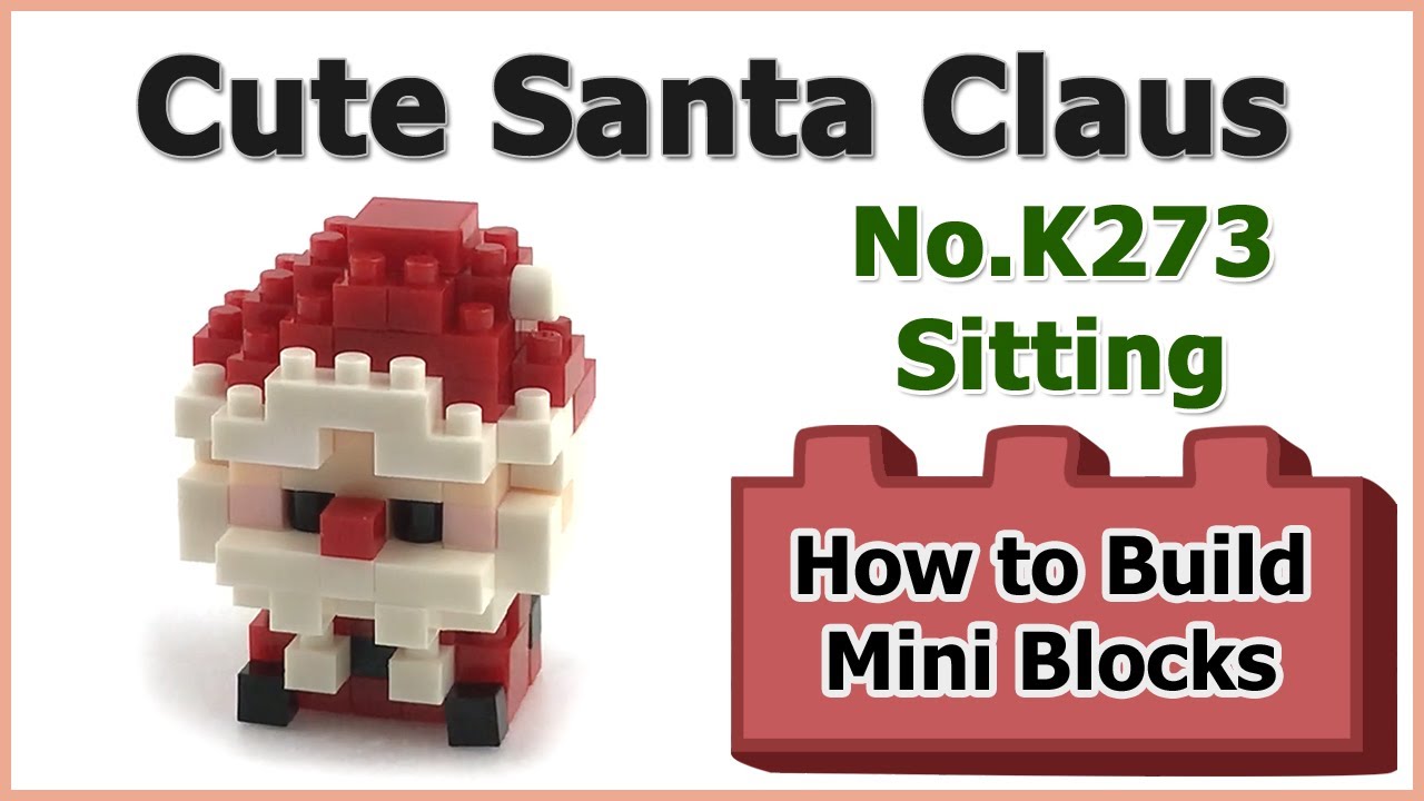 How to Build Mini Blocks Santa Claus K273 Sitting Review Instructions ...