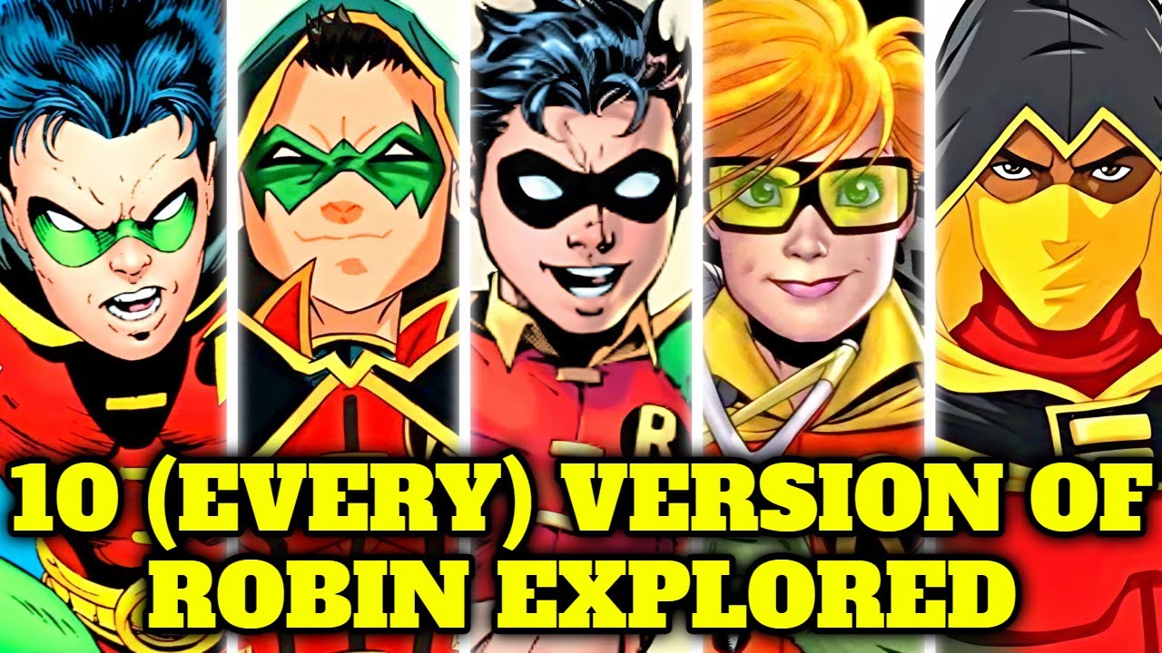 11 (Every) Robin In Batman Saga - Backstory, Personalities ...