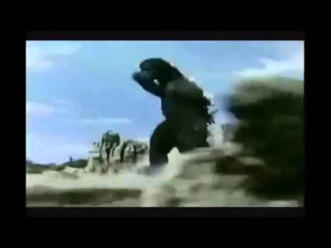 Guile's Theme Goes With Everything (Godzilla drop kick) - YouTube