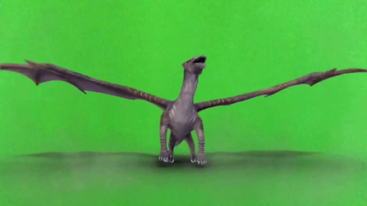 GREEN SCREEN FOOTAGE DRAGON ANIMATION FIRE - YouTube