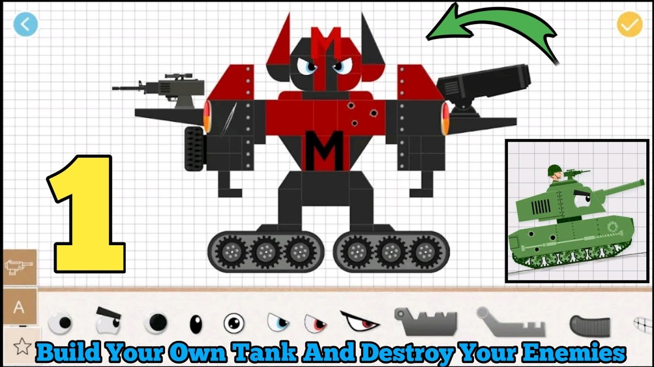BUILD YOUR OWN TANK AND DESTROY YOUR ENEMIES | LABO TANK - MILITARY ...