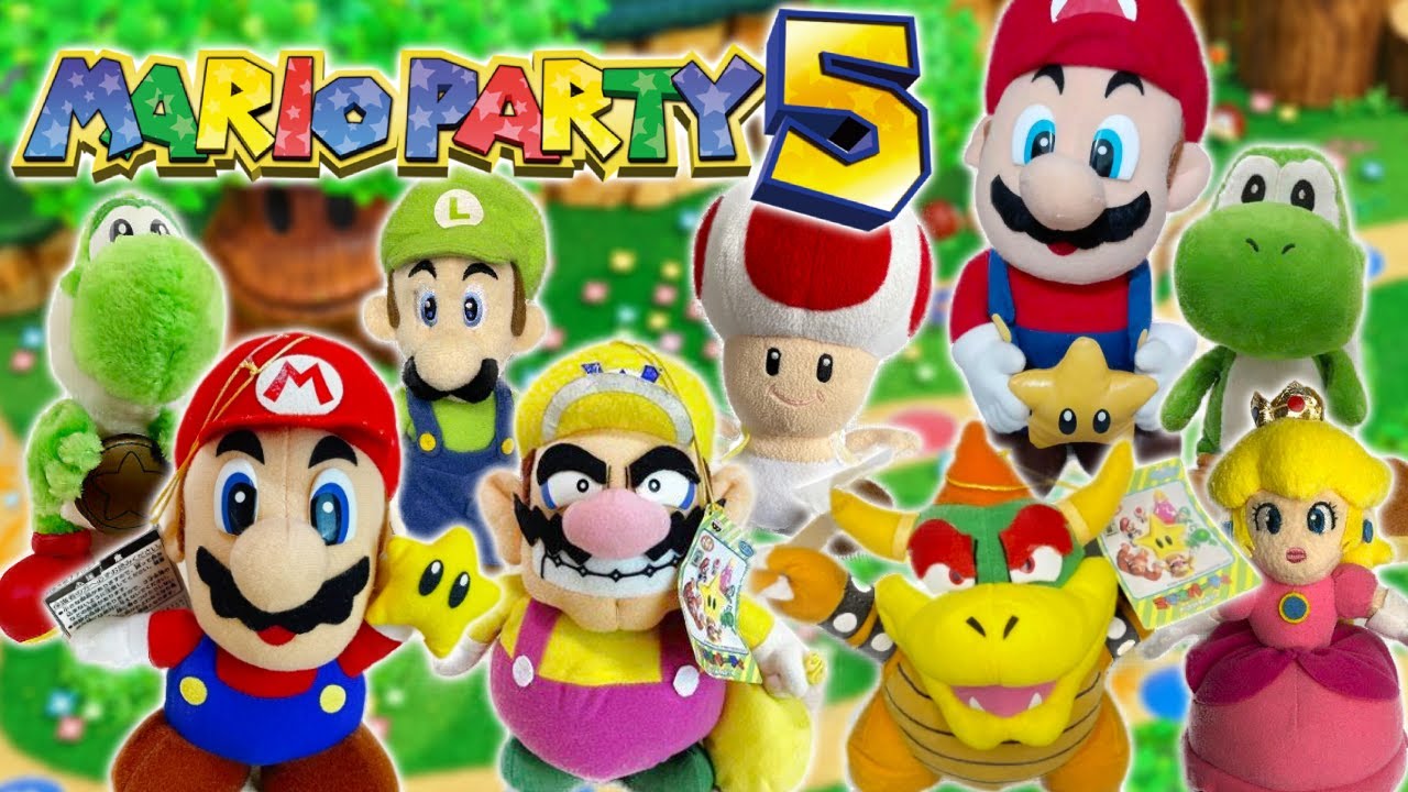 All Of The Mario Party Plushes - YouTube