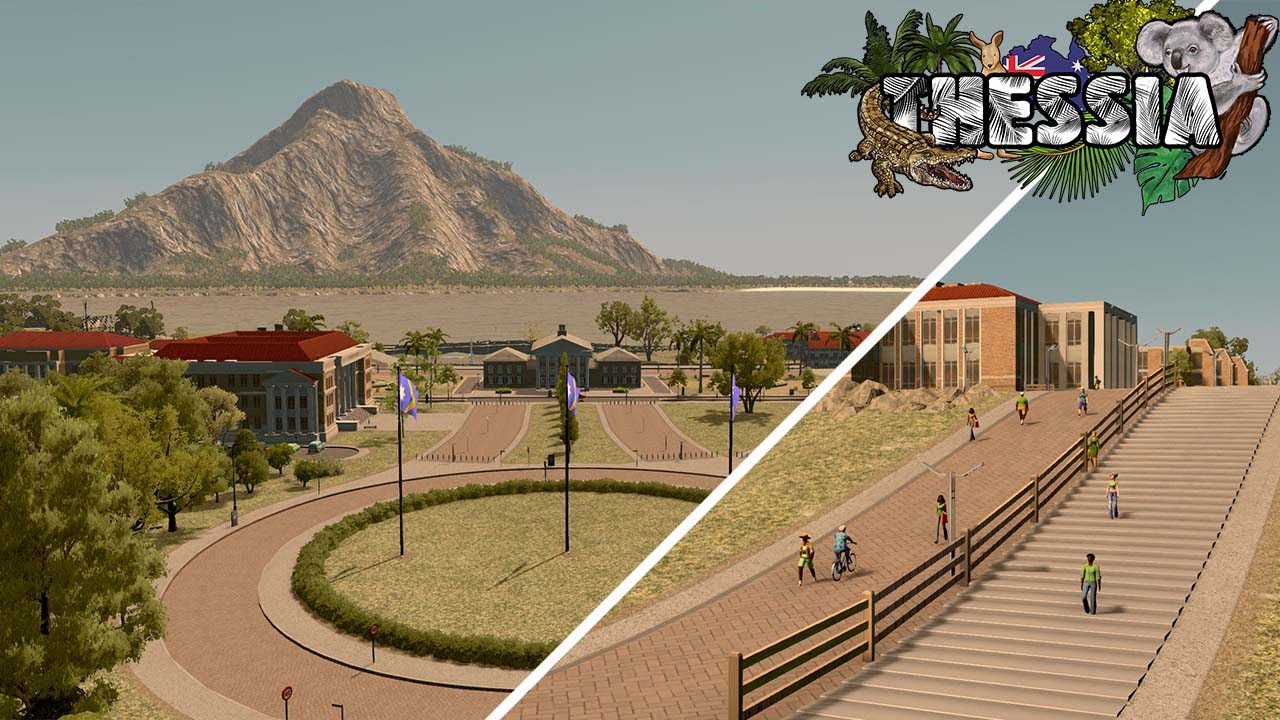 This One Mod Trick Completed My Campus In Cities Skylines! | Thessia ...