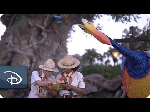 Picturing Disney: Kevin from “Up” has flown into Disney's Animal Kingdom