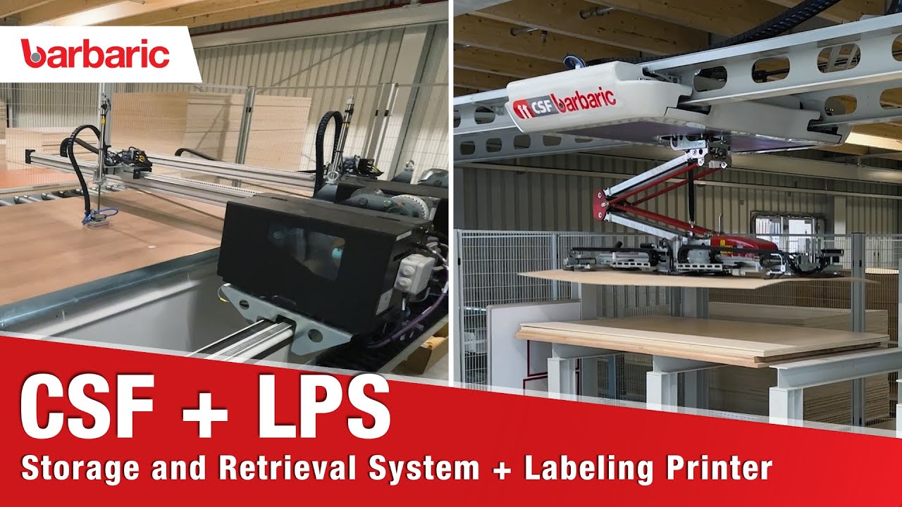 Barbaric Automatic Panel Storage and Retrieval System CSF & LPS ...