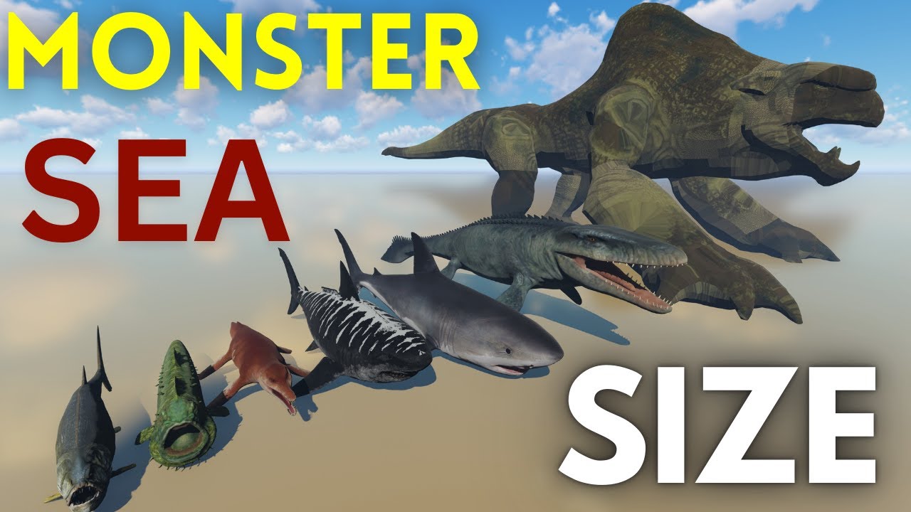 "Bloop vs El Gran Maja: The Ultimate 2024 Sea Monster Showdown in 3D ...