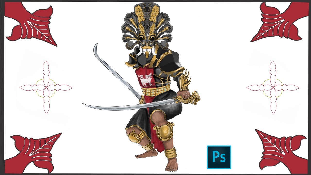 සීතාවක රාජසිංහ/ මහමූණා Concept Art - Character Design - King seethawaka ...