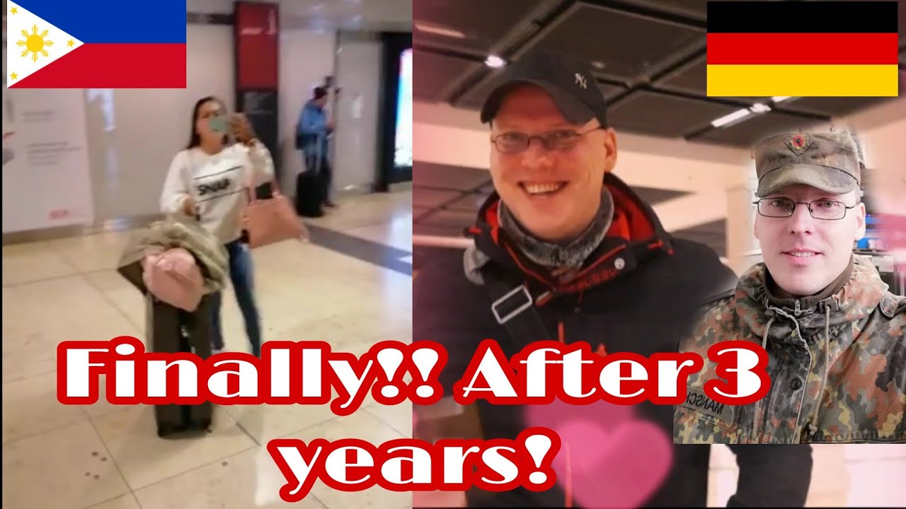 LDR German Filipina🇩🇪🇵🇭 First meeting in Germany after 3 years!!! # ...