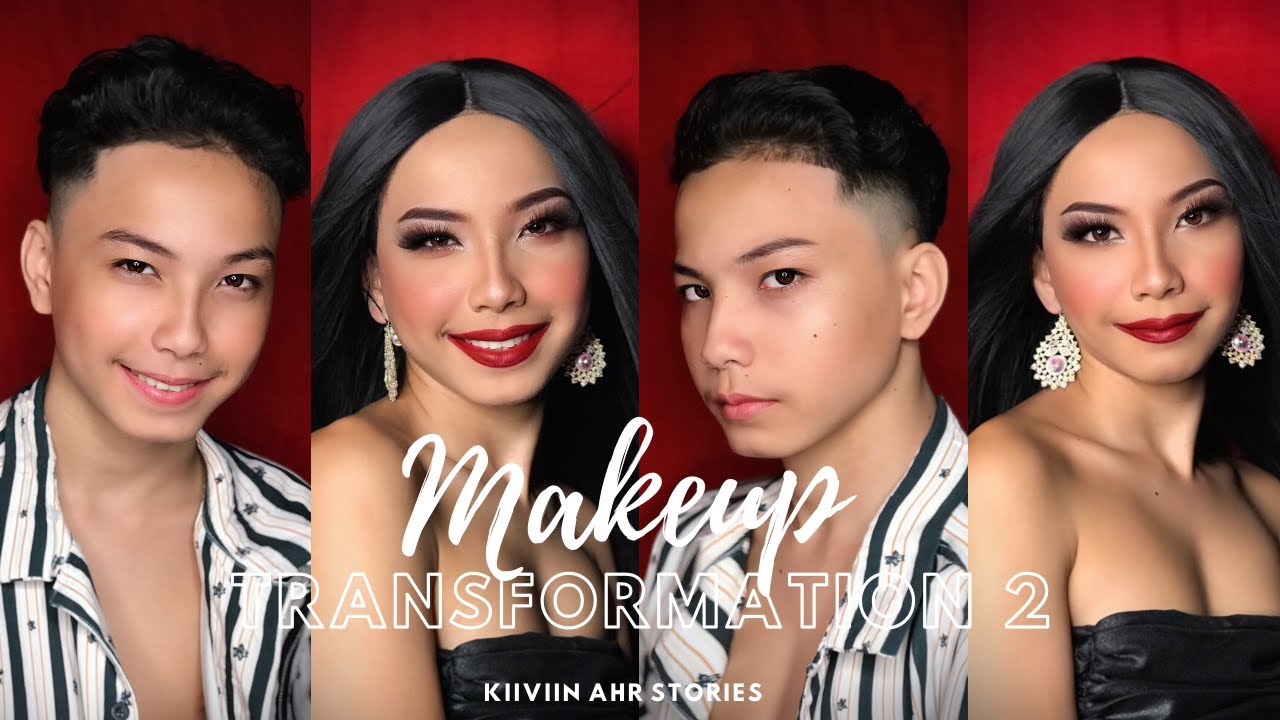 Boy to Girl Makeup Transformation - Part 2 (Power of Makeup) - YouTube