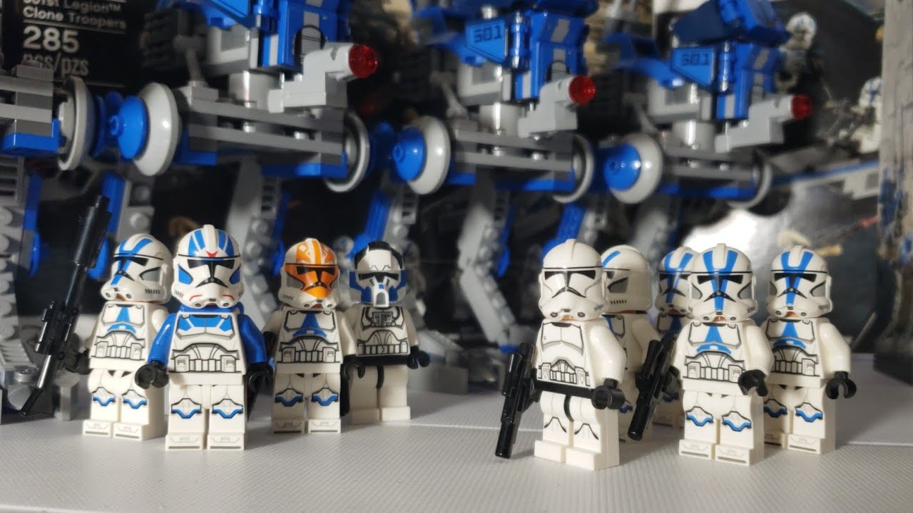 BULKING UP MY 501ST LEGION CLONE TROOPER ARMY | Building A Clone Army ...