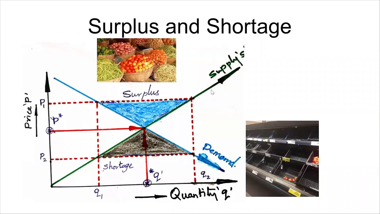Surplus and shortage - YouTube