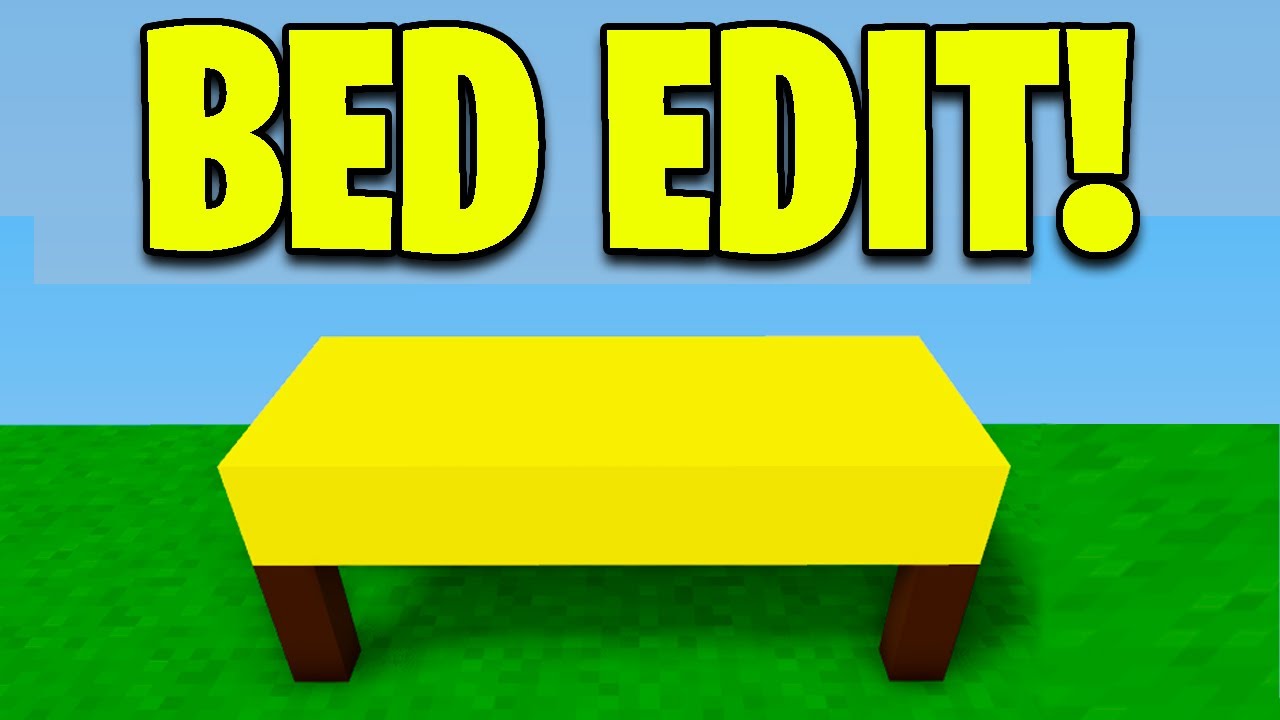 How To Move Remove Create Beds In Roblox Bedwars Youtube