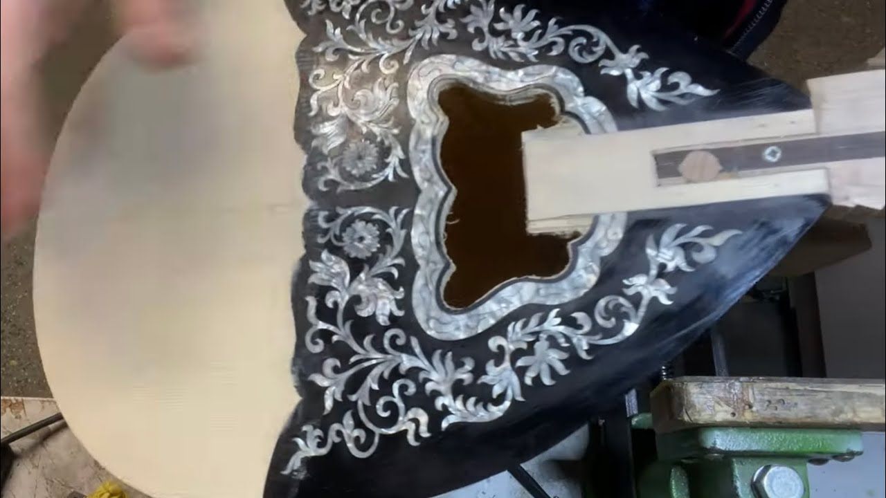 Κατασκευή μπουζούκι Μέρος 25 - Greek Bouzouki how it's made Part 25 ...