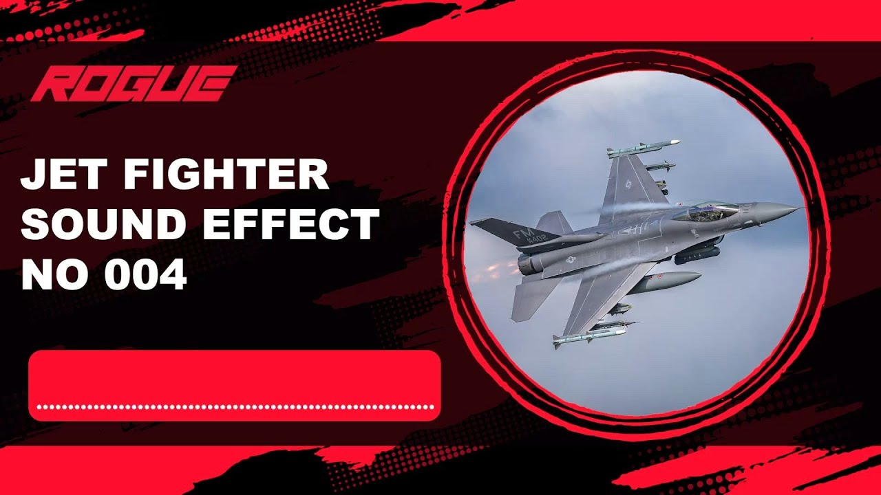(Royalty Free) Jet Fighter Sound Effect for Content Creators No 004 ...