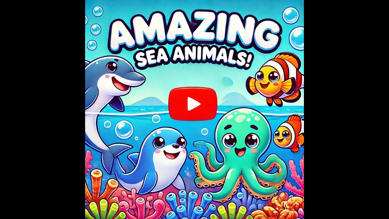 Lets Learn About Sea Animals! - YouTube