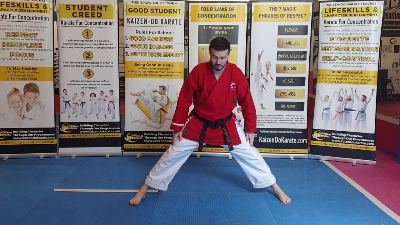 Basic Karate Kicks Drill For Beginners Youtube