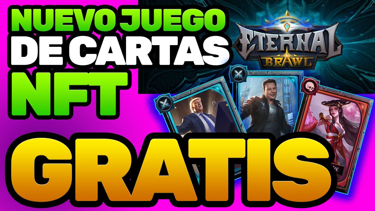 NUEVO JUEGO DE CARTAS NFT GRATIS 🔥 SORTEO🔥 GANA DINERO JUGANDO ETERNAL ...
