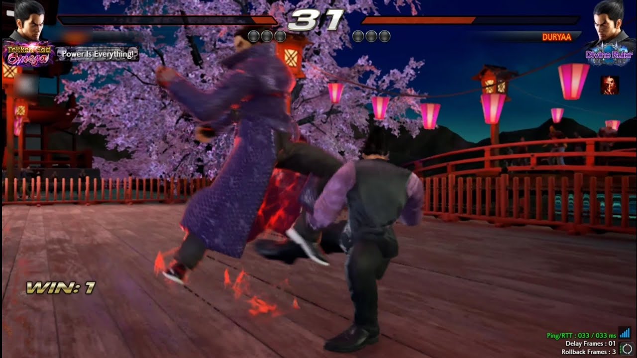 How Kazuya Blocks Hellsweep Attacks..... - YouTube