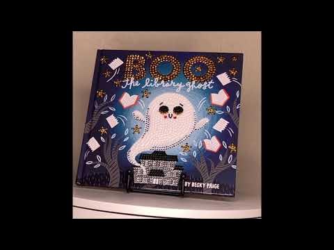 A customized blinged cover of Boo the library ghost by Becky Paige ...
