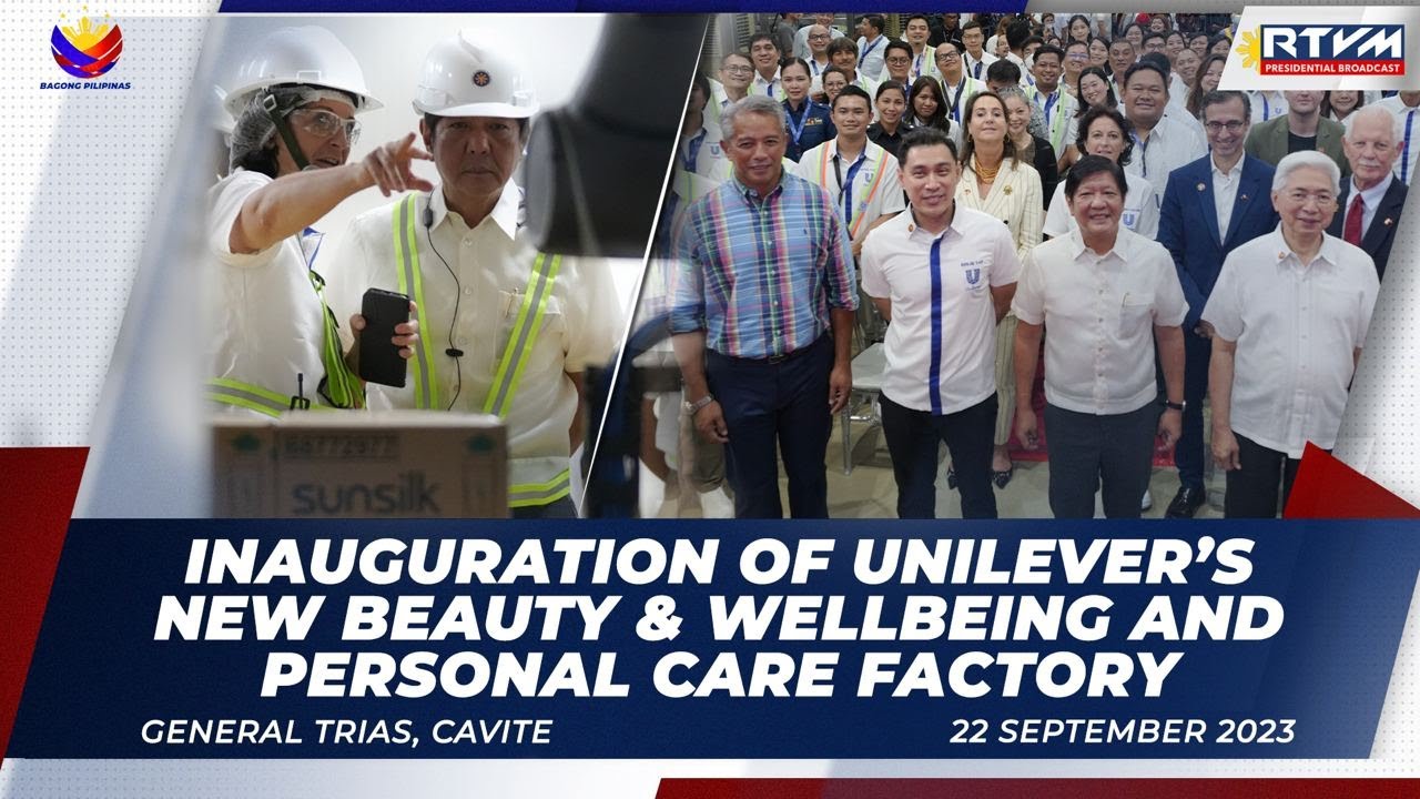 Inauguration of Unilever’s New Beauty & Wellbeing and Personal Care ...