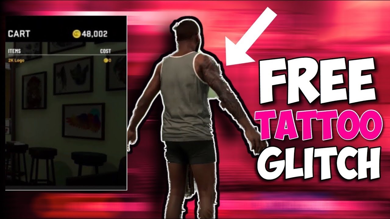 *NEW* FREE TATTOO GLITCH IN NBA 2K20! NBA 2K20 Free Tattoos Working ...