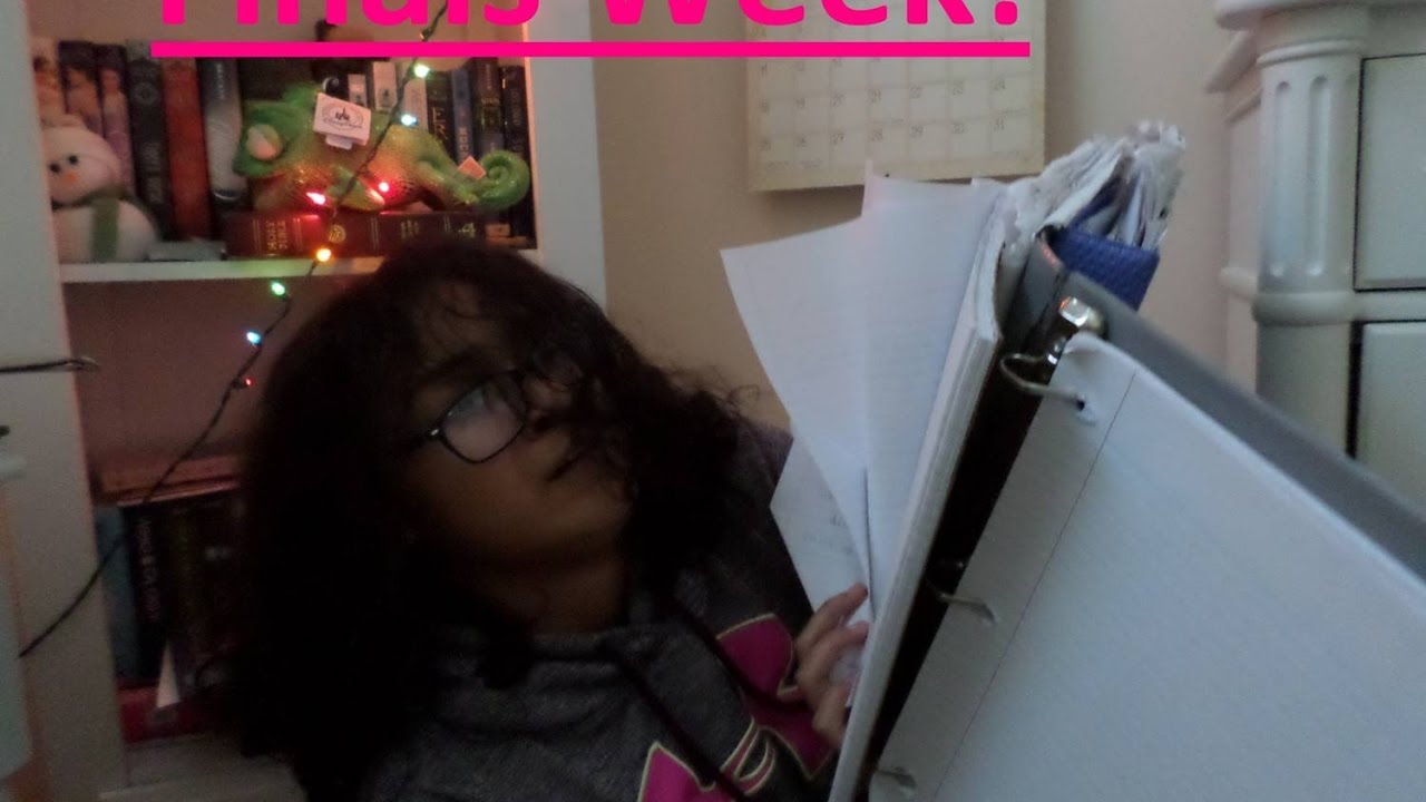 Drowning in Homework? | Finals Week Update | - YouTube