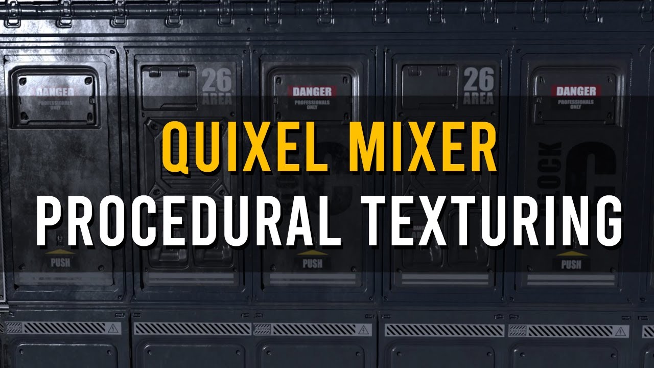 Quixel Mixer: Procedural Texturing Demo (Teaser) - YouTube