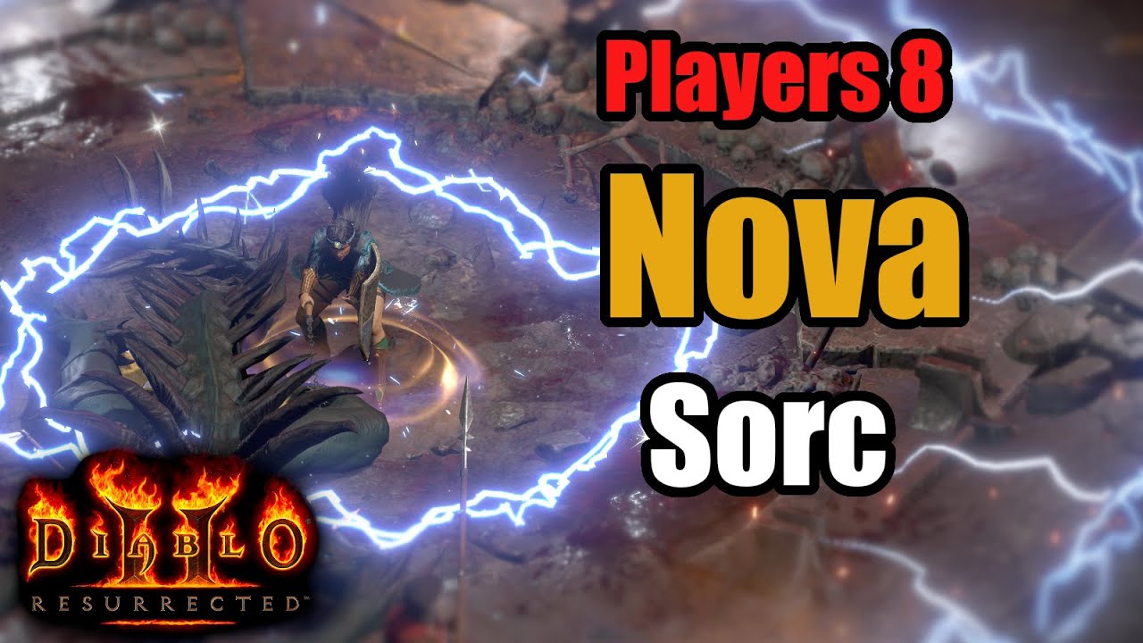 200 FCR Nova Sorceress - Players 8 Build showcase - Diablo 2 ...