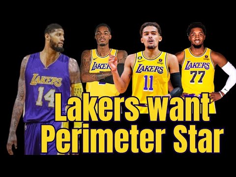 Lakers Looking For "Difference Making Perimeter Player" - YouTube