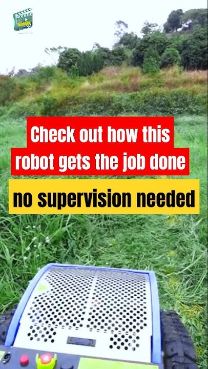 Automatic Grass Cutting Robot: Smart Solution for Large and Rough ...