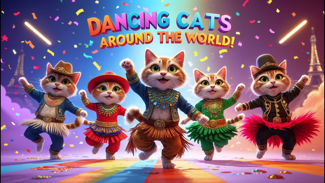 Watch Cats Spread Joy with Their Dance Moves from Around the World 🐾💃 ...