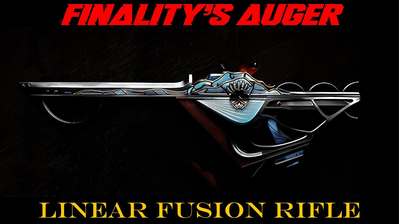 FINALITY’S AUGER: DESTINY 2’S NEW SOLAR LINEAR FUSION! - YouTube