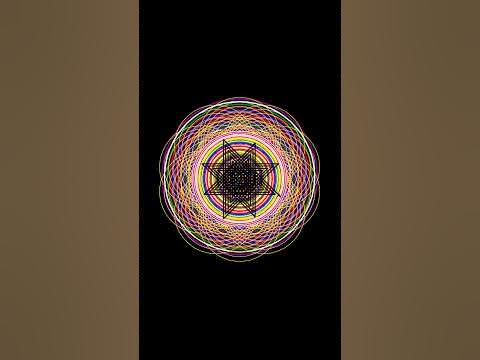 Python program. To draw rangoli - YouTube