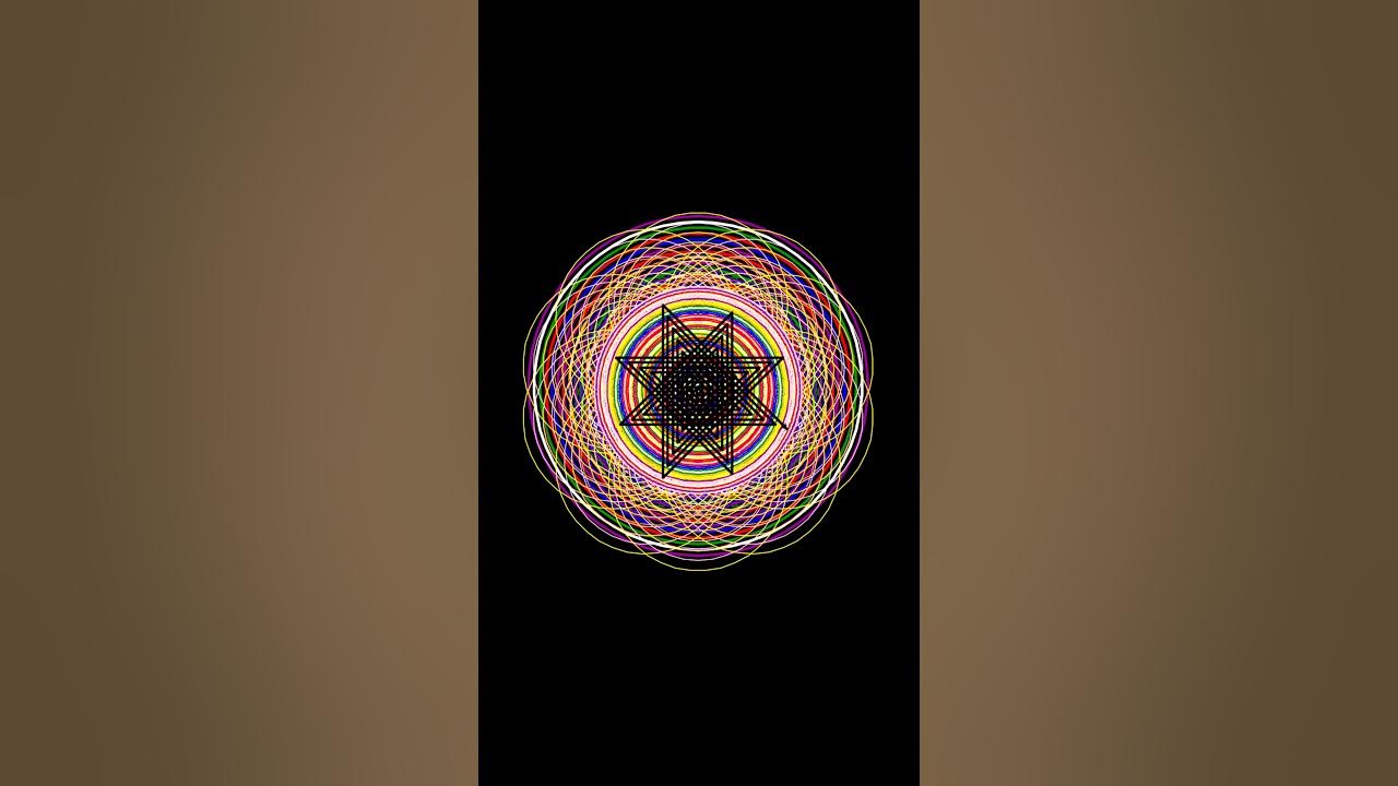 Python program. To draw rangoli - YouTube